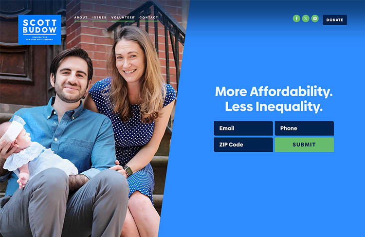 RUN! Political Campaign Websites Made Easy